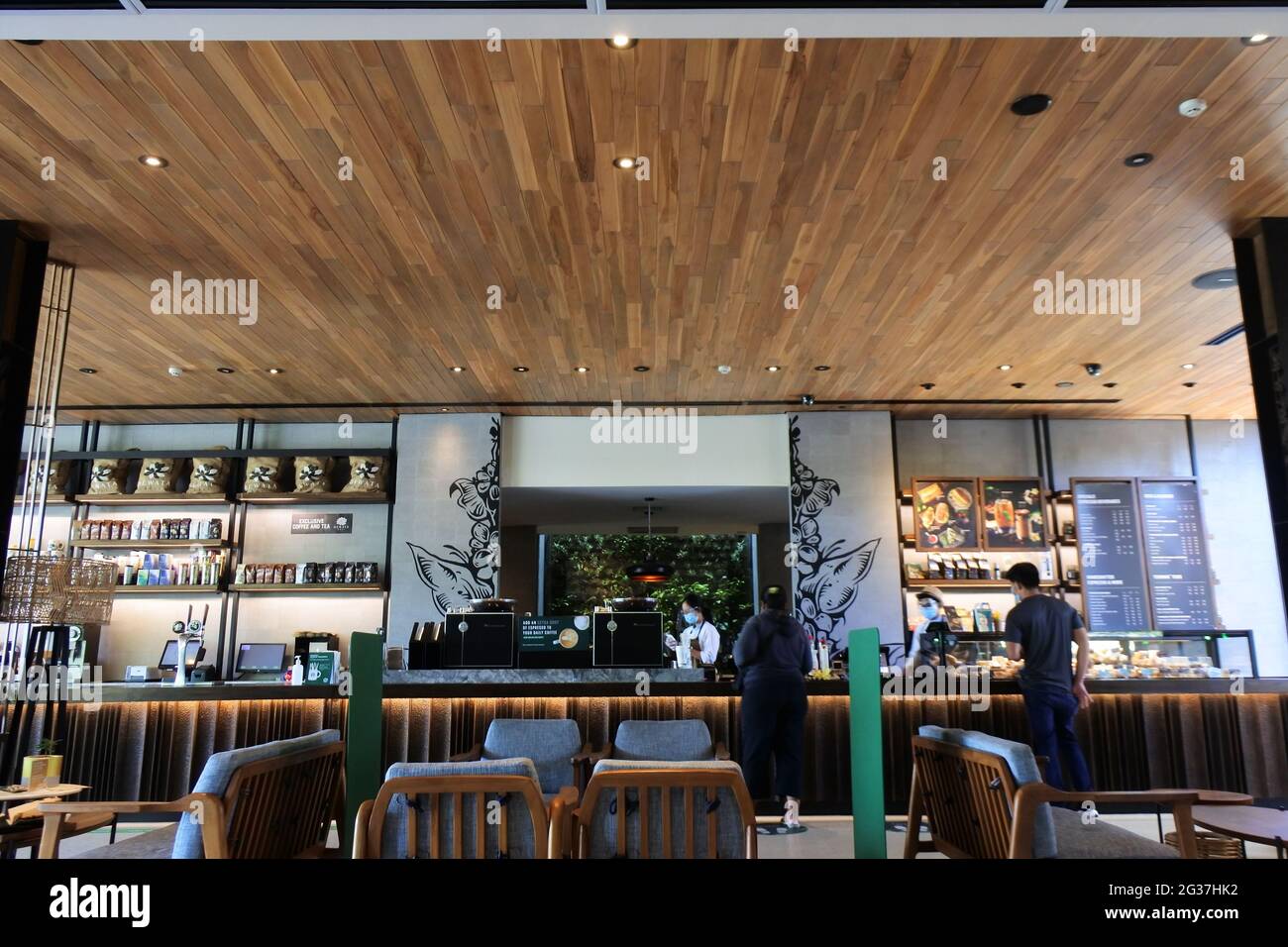 DE, INDONESIA - Feb 17, 2021: starbucks Bali Dewata Reserve, one of the ...