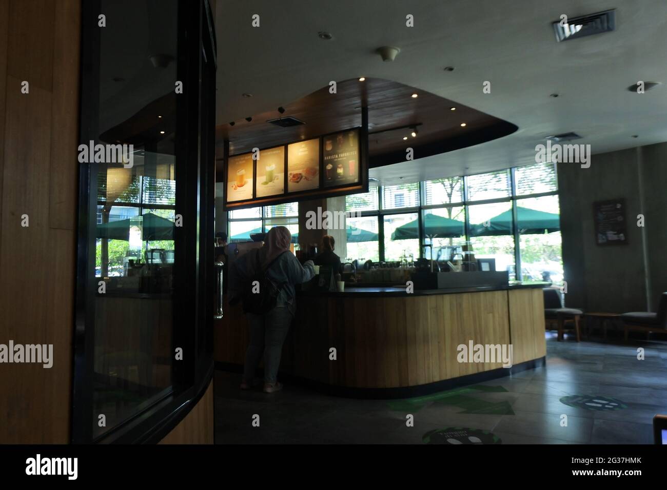 DE, INDONESIA - Feb 16, 2021: starbucks Bali Dewata Reserve, one of the ...