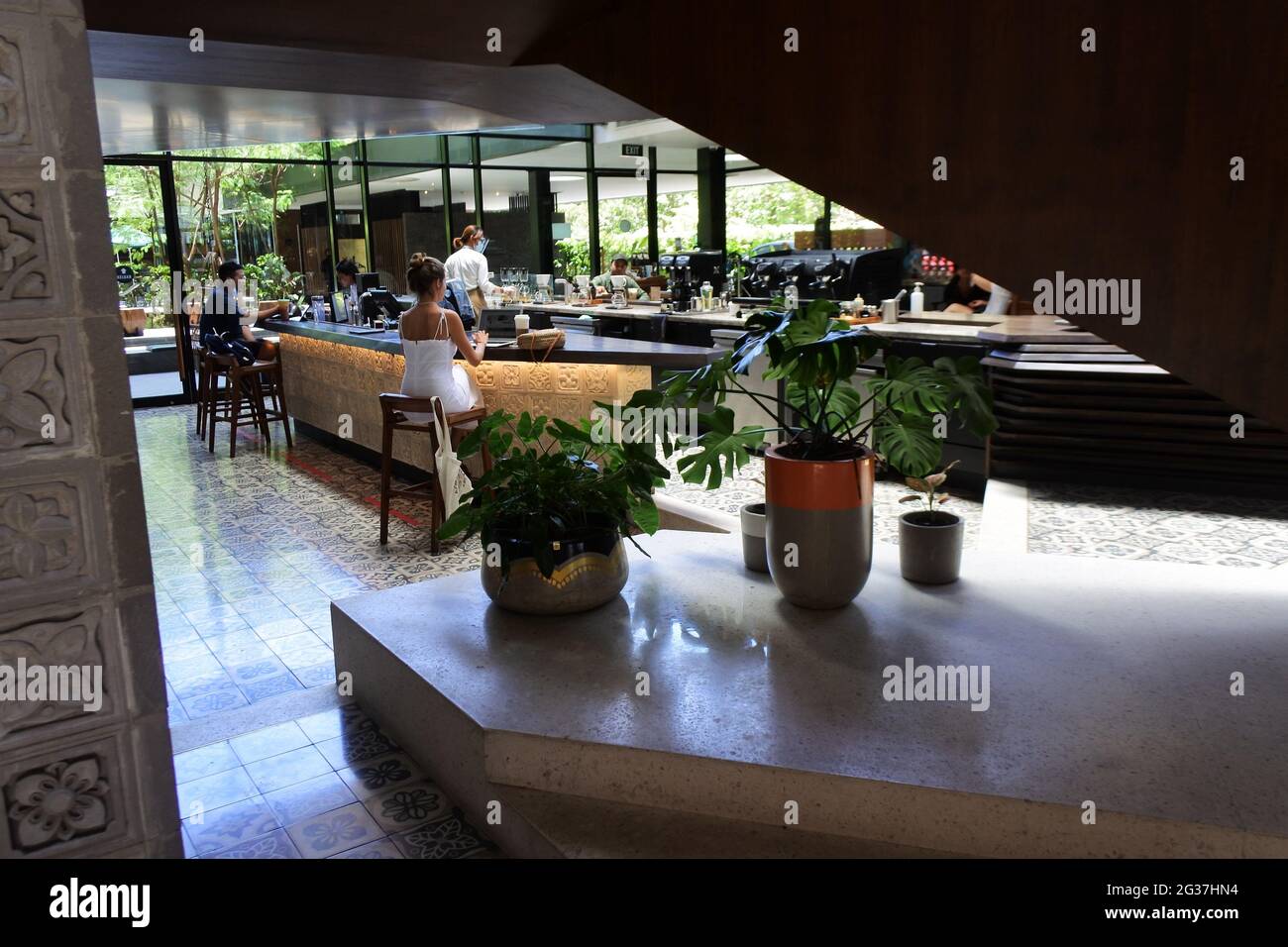 DE, INDONESIA - Feb 17, 2021: starbucks Bali Dewata Reserve, one of the ...