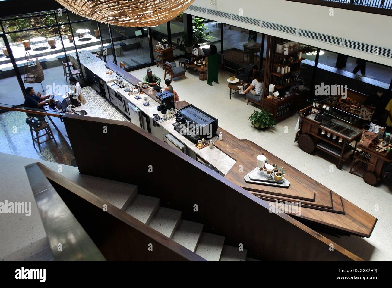 DE, INDONESIA - Feb 17, 2021: starbucks Bali Dewata Reserve, one of the ...