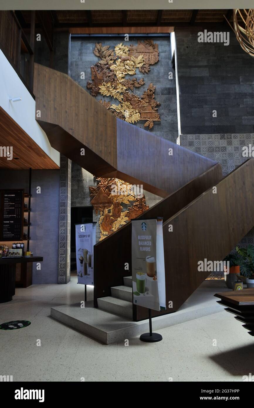 DE, INDONESIA - Feb 17, 2021: starbucks Bali Dewata Reserve, one of the ...