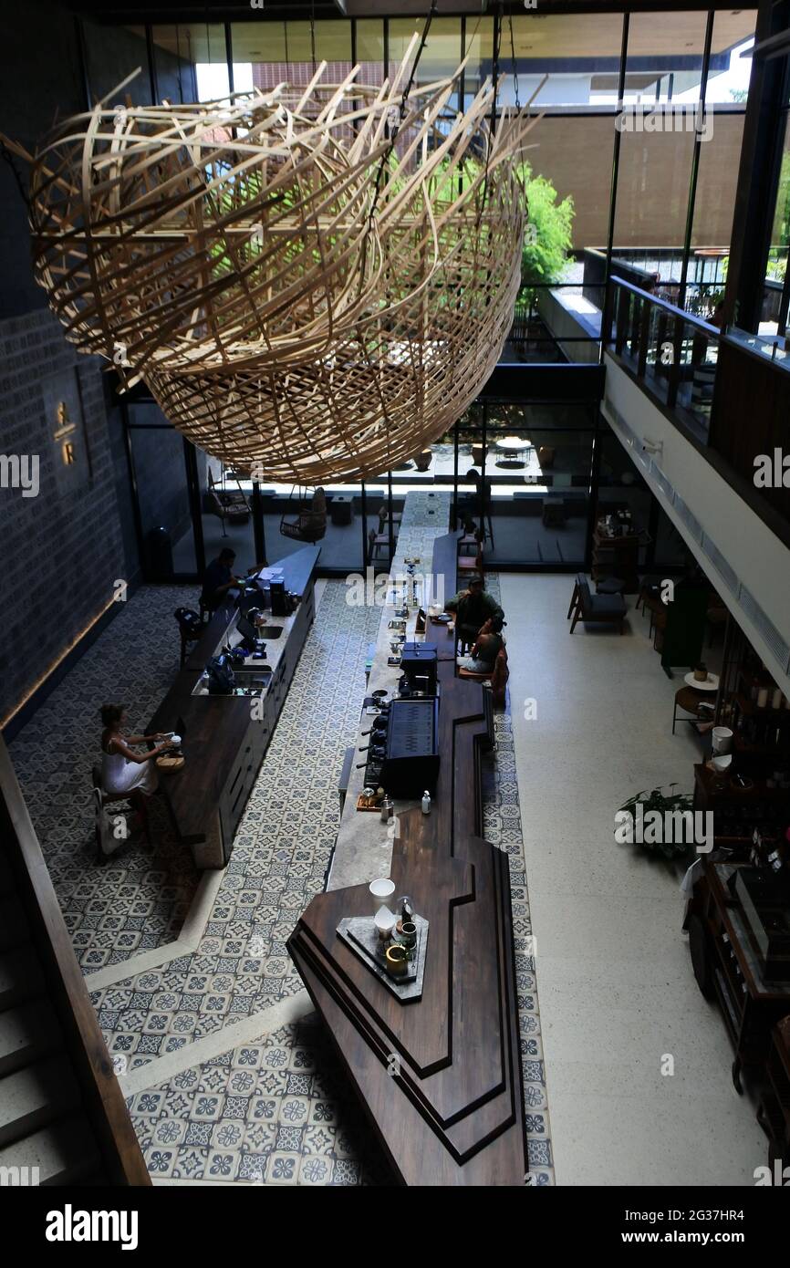 DE, INDONESIA - Feb 17, 2021: starbucks Bali Dewata Reserve, one of the ...