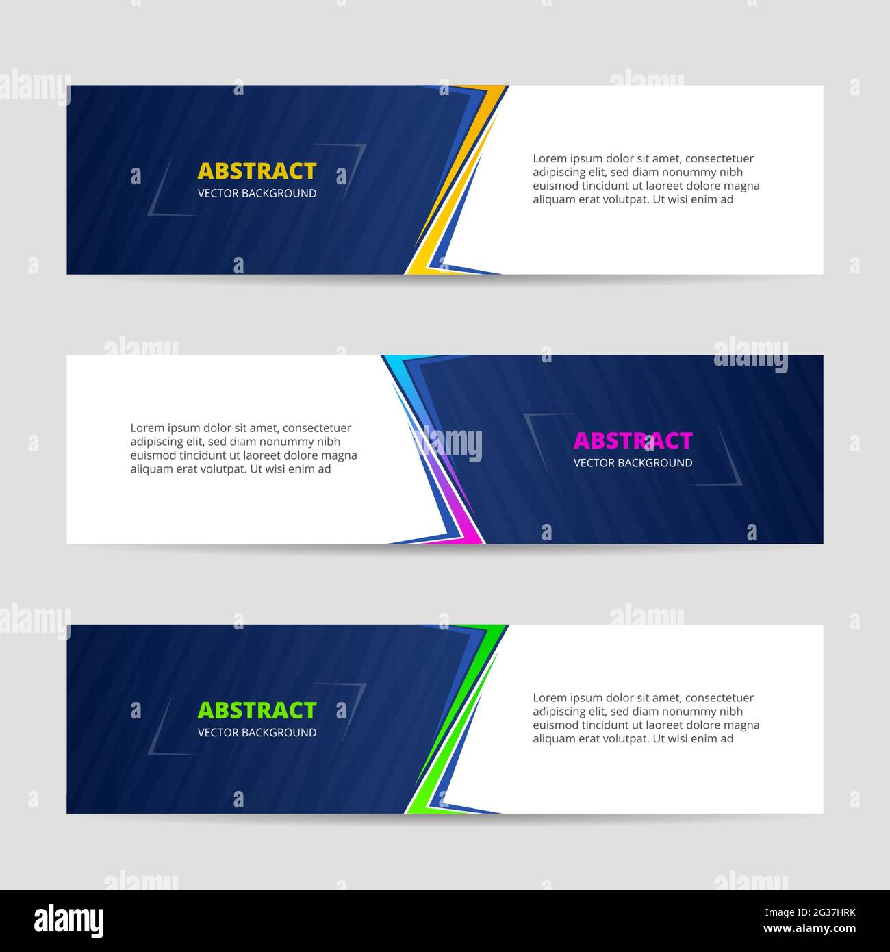 Modern Banner Website