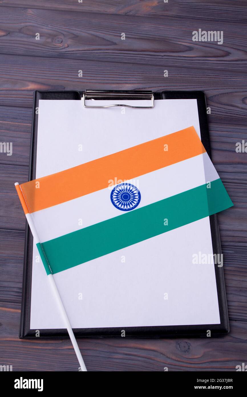Indian national flag paper flag hi-res stock photography and images - Alamy