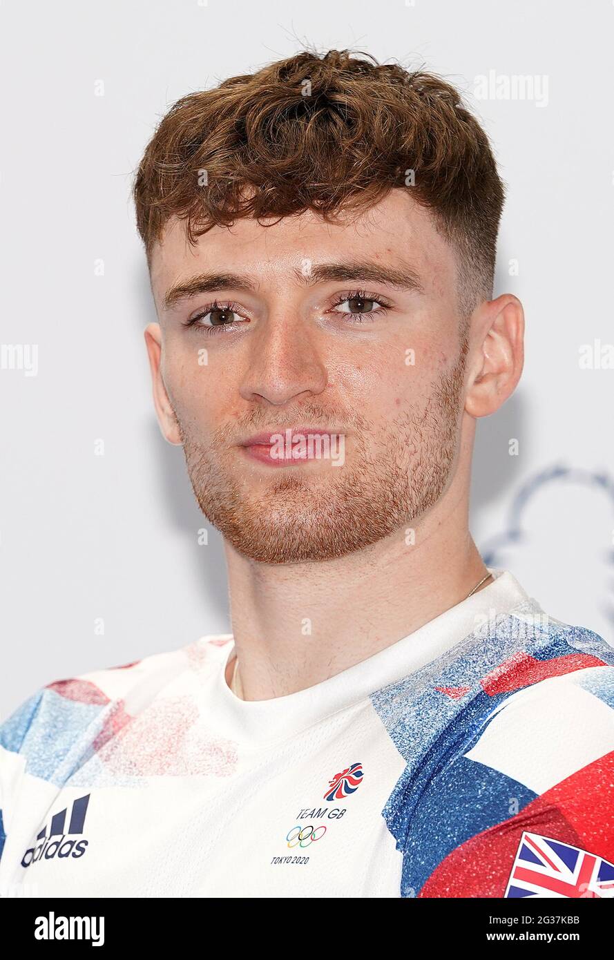 Great Britain Diving team's Matthew Lee, during the kitting out session ...