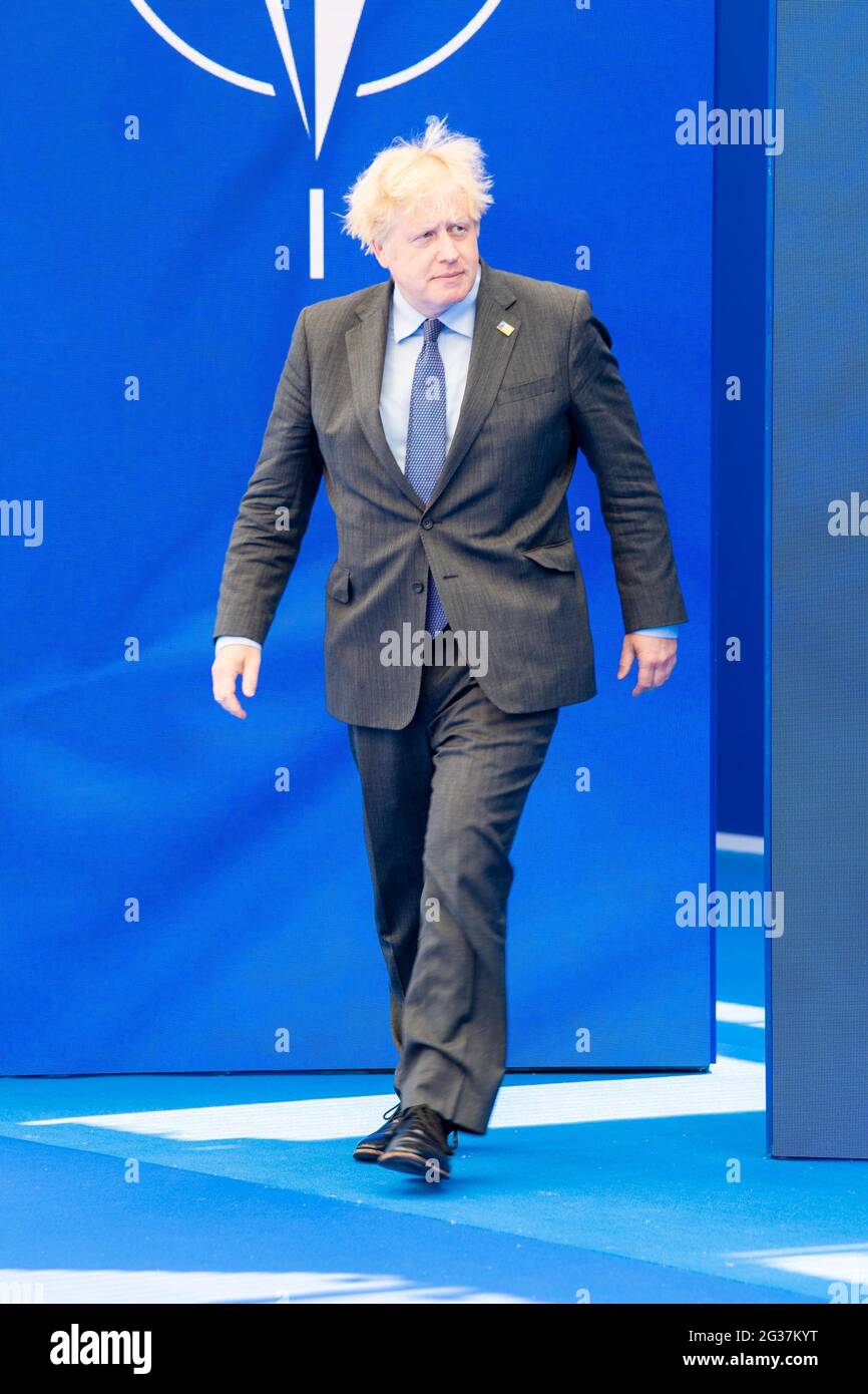 Prime Minister Boris Johnson from the UK (United Kingdom) during NATO ...