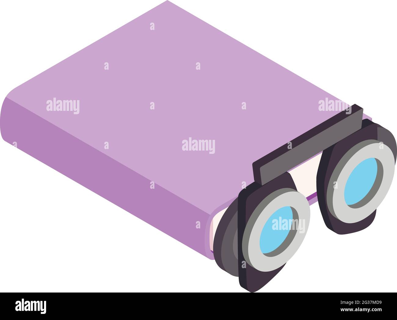 Trial frame icon. Isometric illustration of trial frame vector icon for ...