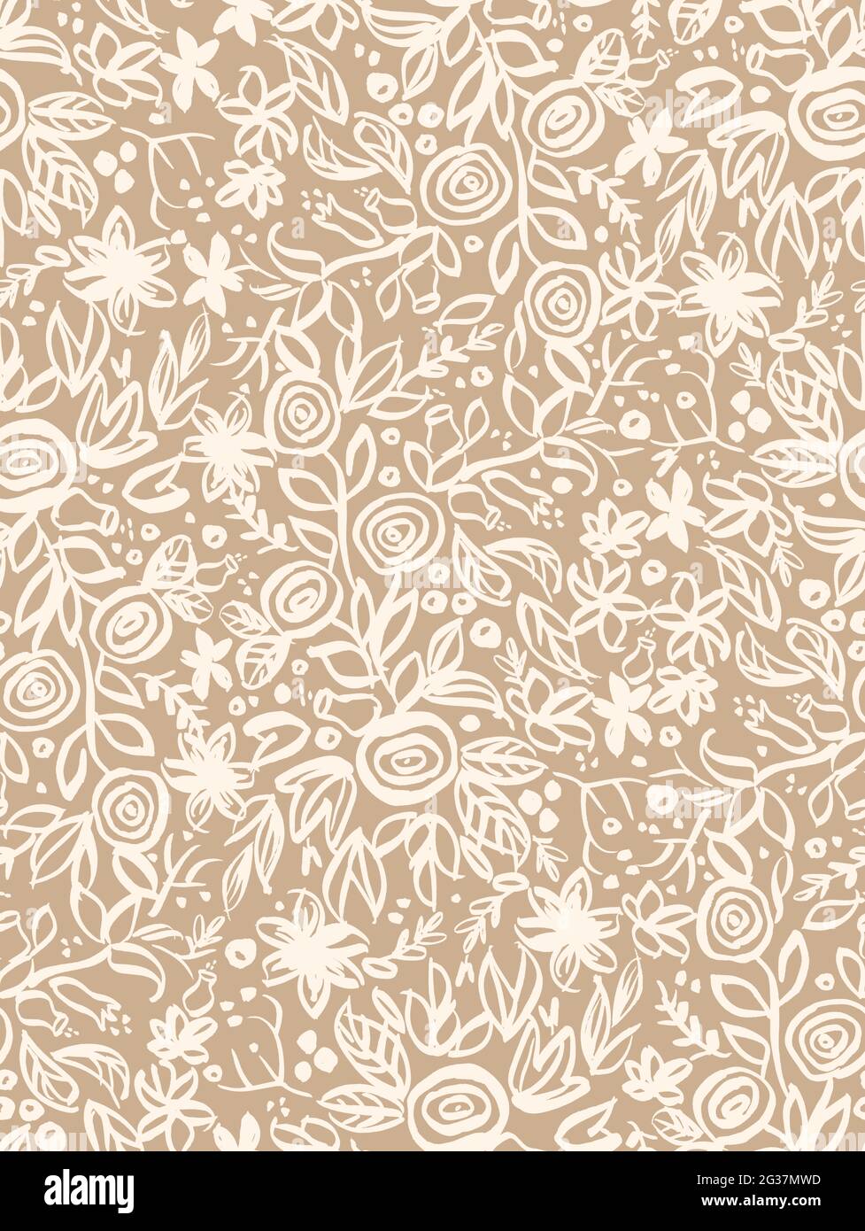 Seamless beige wallpaper hi-res stock photography and images - Alamy