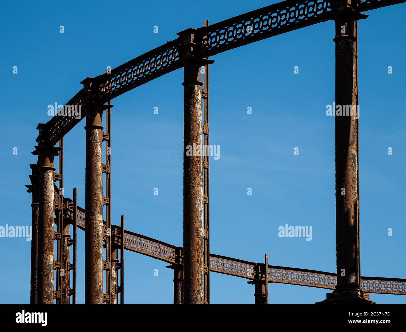 Victorian gasometers london hi-res stock photography and images - Alamy
