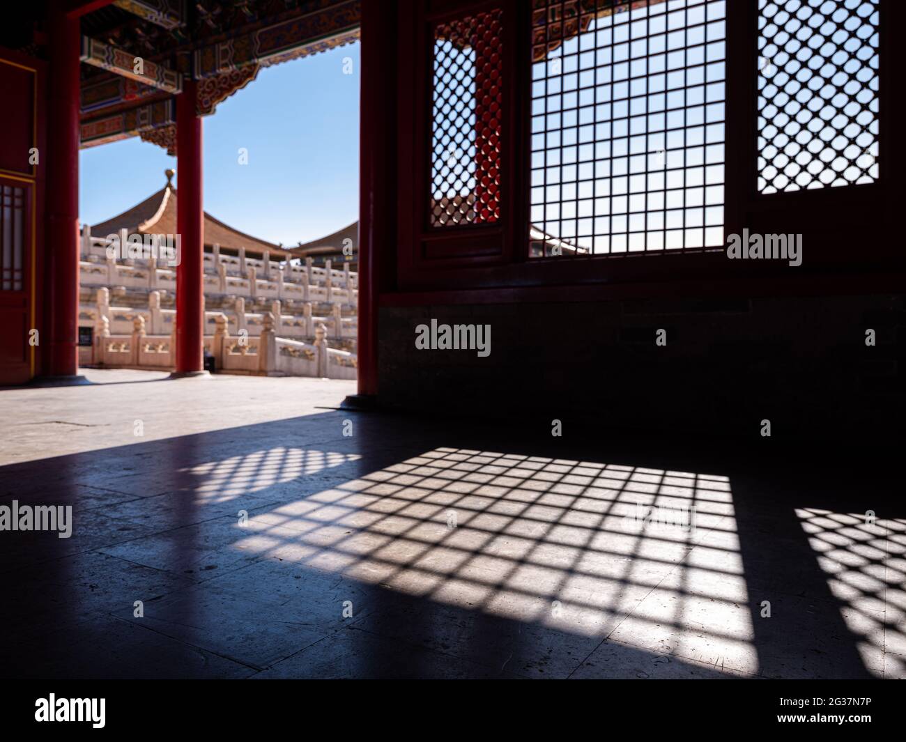 beautiful scenery of palace museum,Beijing,China Stock Photo - Alamy