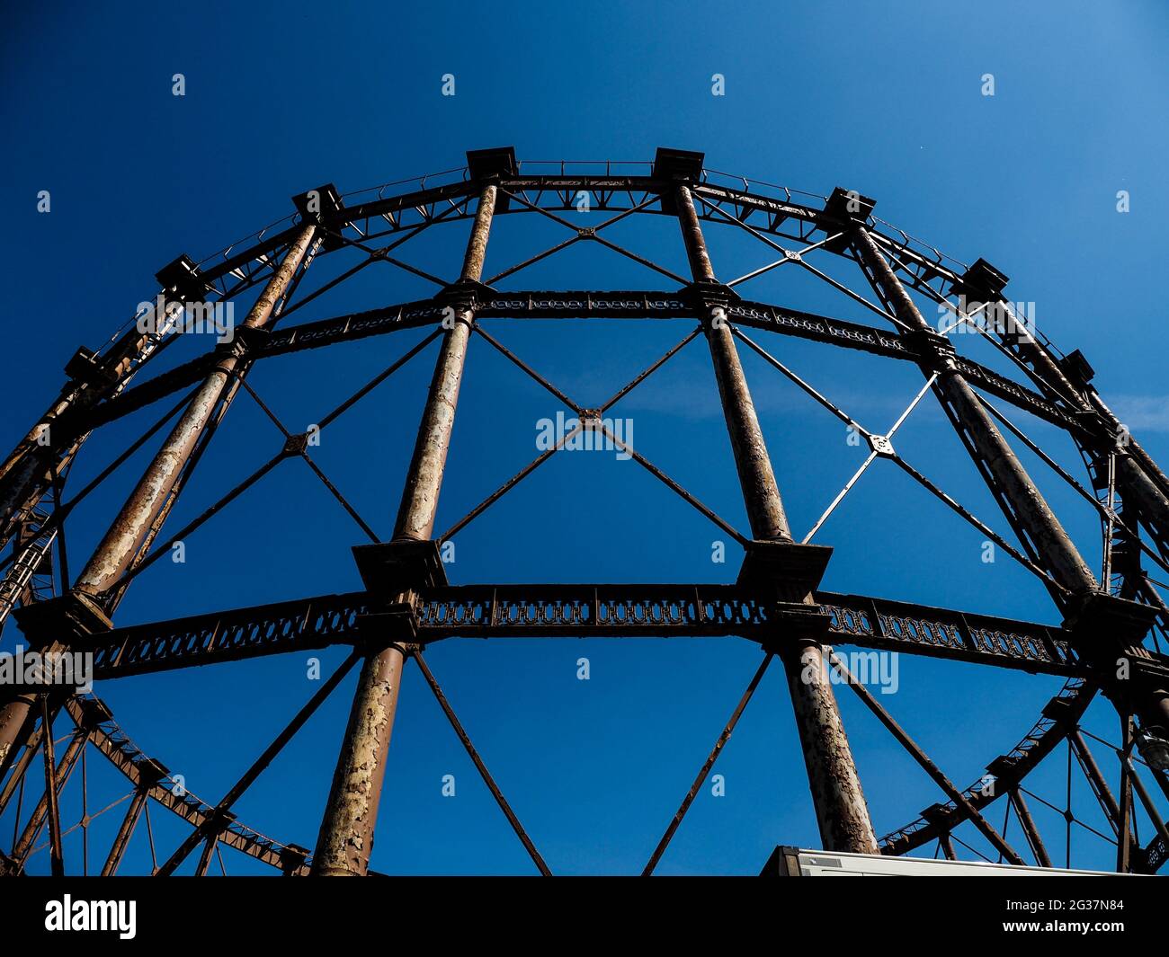 Victorian gasometers london hi-res stock photography and images - Alamy