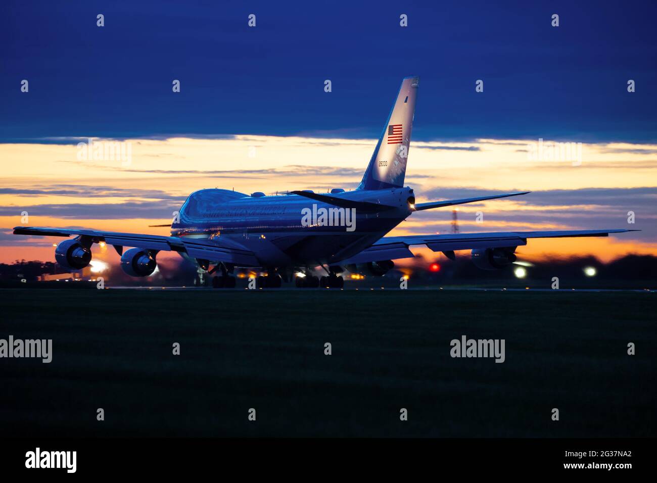 VC-25 - Air Force 1 Stock Photo - Alamy