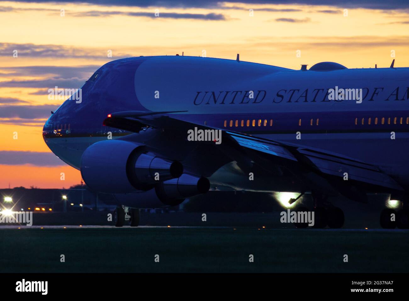 VC-25 - Air Force 1 Stock Photo - Alamy