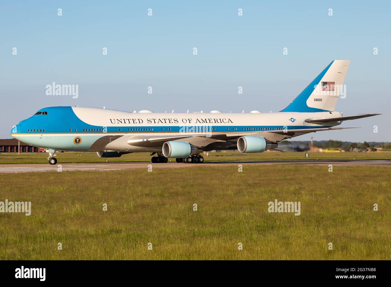VC-25 - Air Force 1 Stock Photo - Alamy