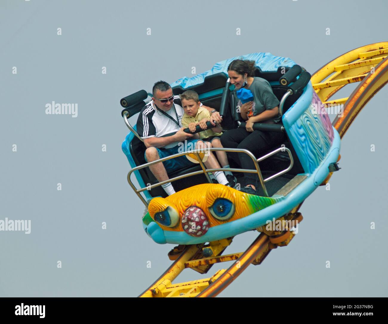 Helter skelter fairground ride brighton hi-res stock photography and ...