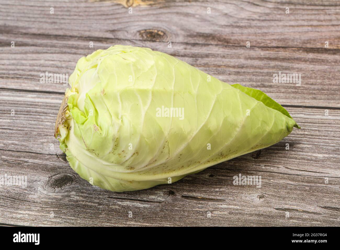 Cone cabbage for dietary and vegan cuisine Stock Photo - Alamy