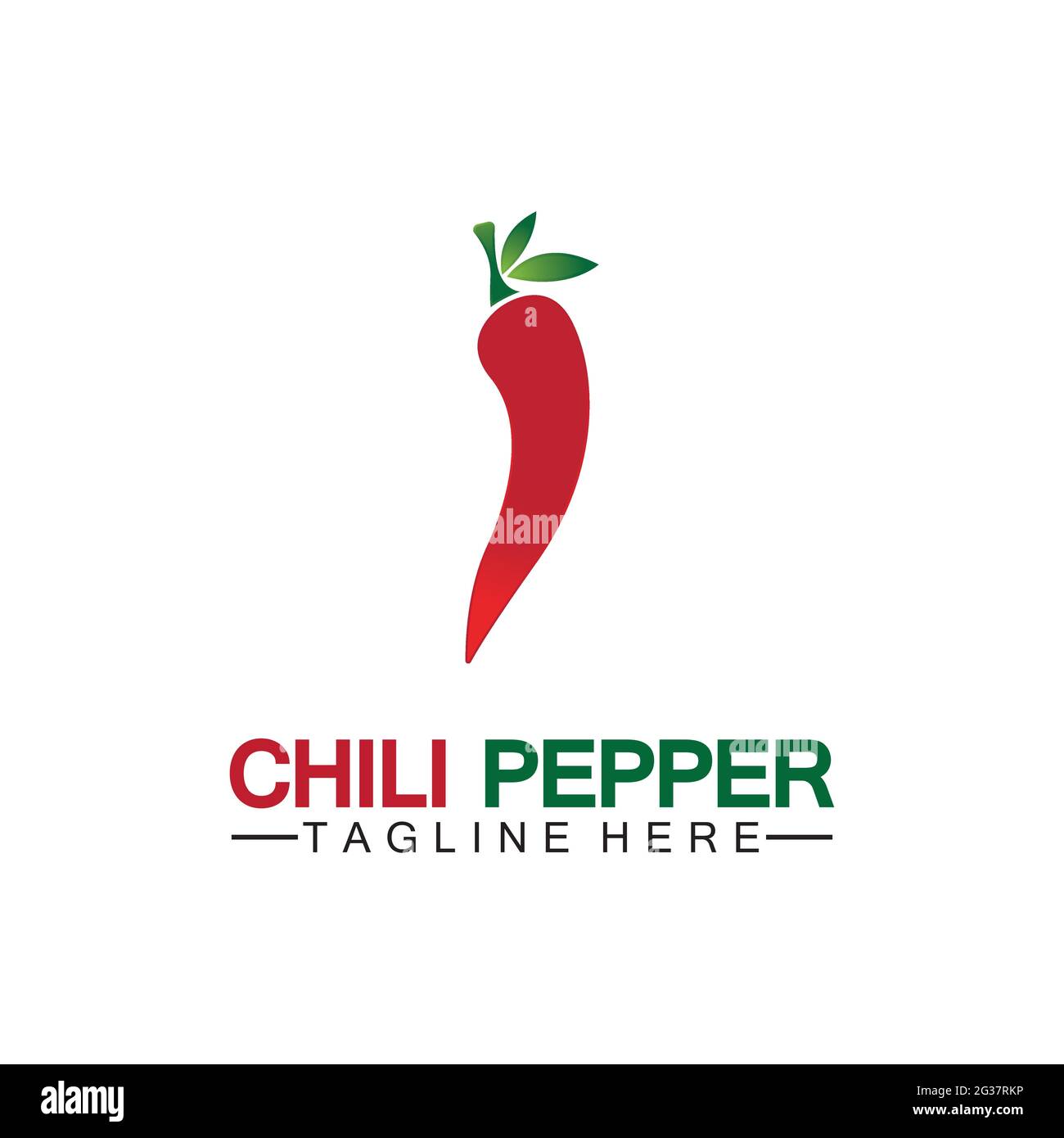 Chili pepper logo vector icon illustration design template Stock Vector ...