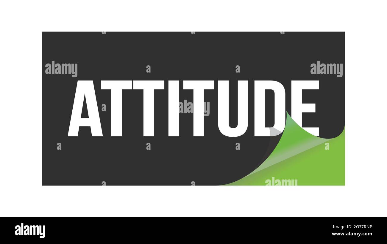 Attitude text hi-res stock photography and images - Alamy
