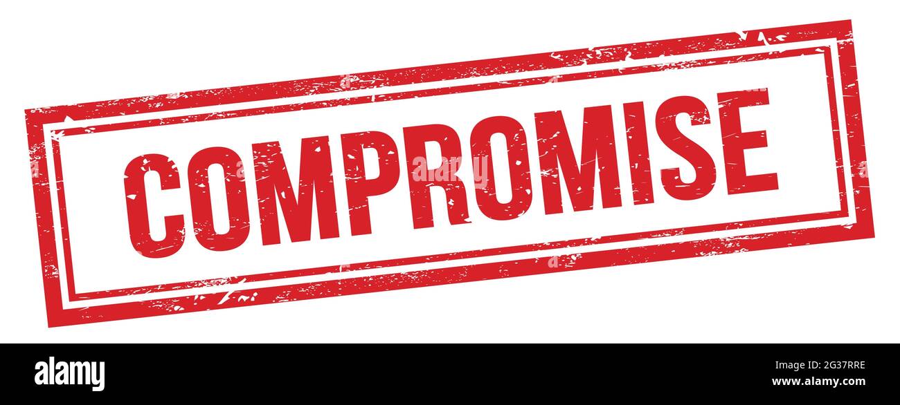 Compromise stamp hi-res stock photography and images - Alamy