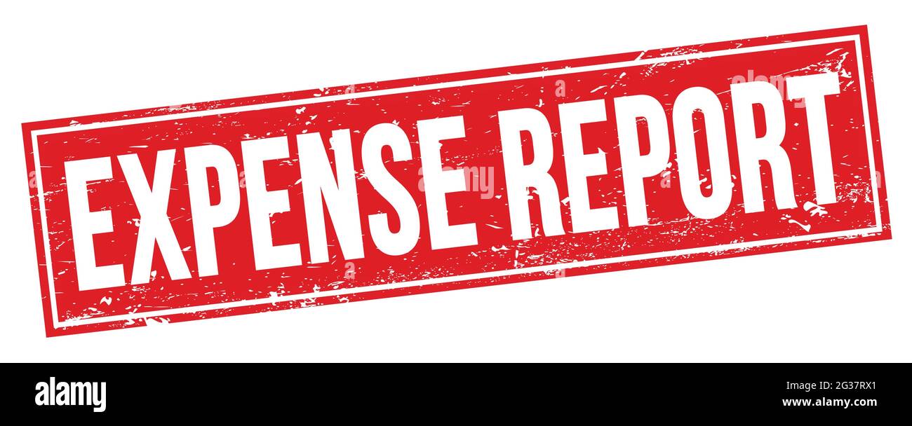 Expense report stamp hi-res stock photography and images - Alamy