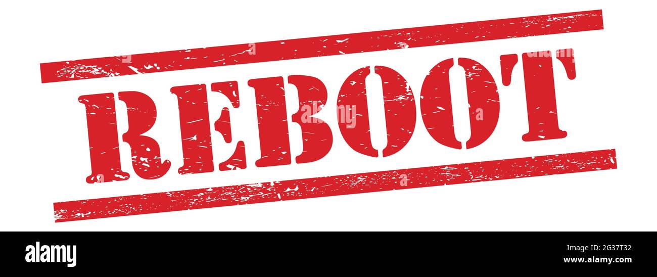 Reboot stamp hi-res stock photography and images - Alamy