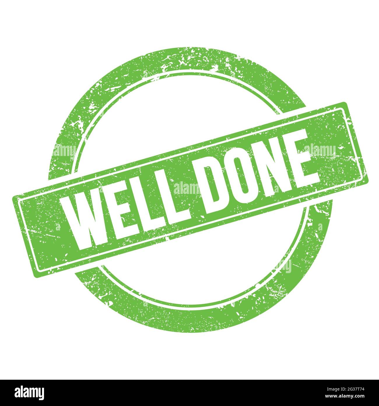 WELL DONE text on green grungy round vintage stamp Stock Photo - Alamy WELL DONE text on green grungy round vintage stamp Stock Photo - Alamy