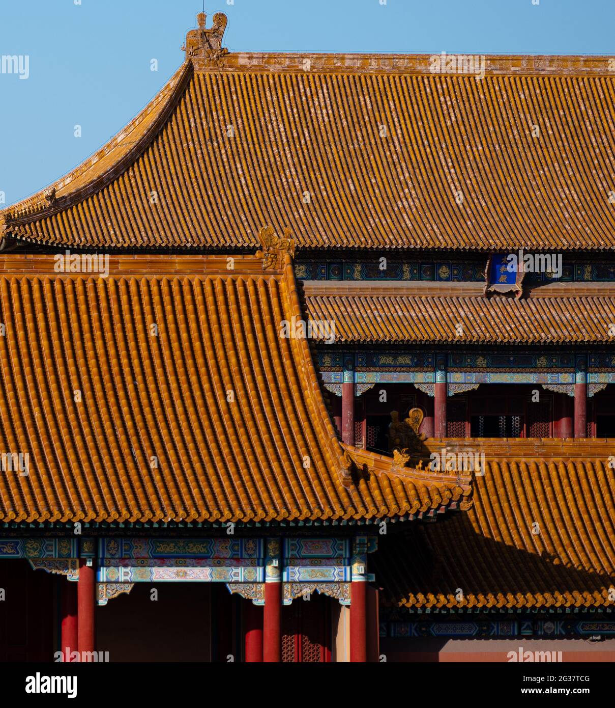 beautiful scenery of palace museum,Beijing,China Stock Photo - Alamy