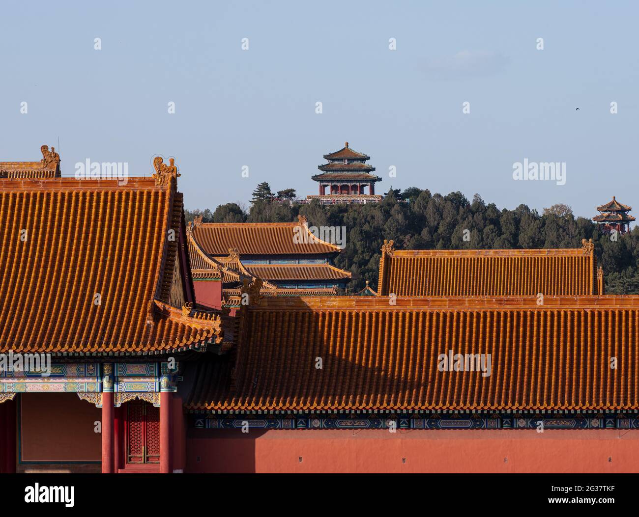 beautiful scenery of palace museum,Beijing,China Stock Photo - Alamy