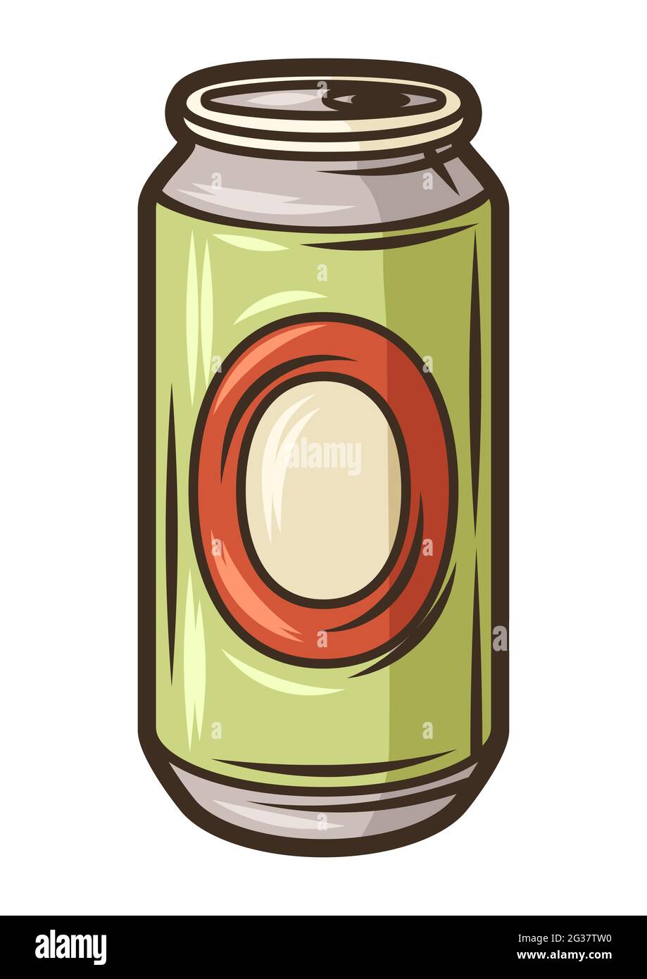 Old Beer Cans Cartoons