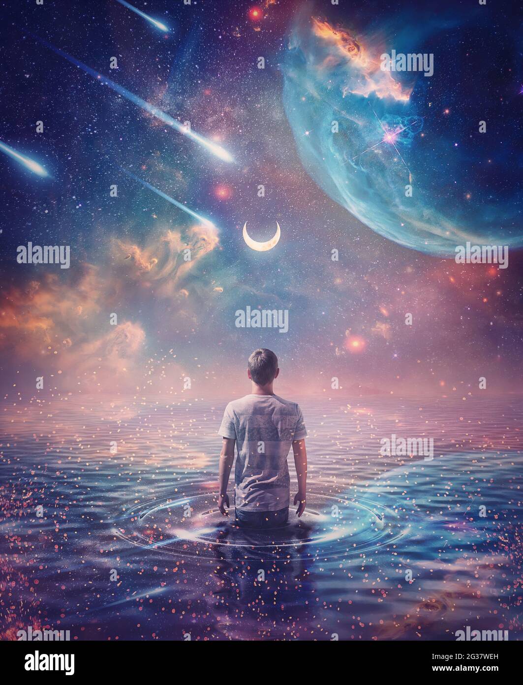 Ocean universe hi-res stock photography and images - Alamy