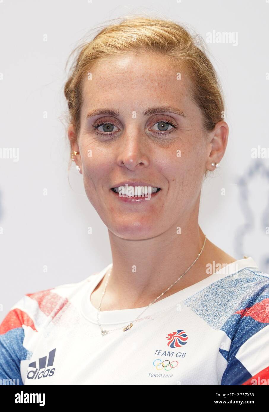 Great Britain Triathlete Jessica Learmouth, during the kitting out ...