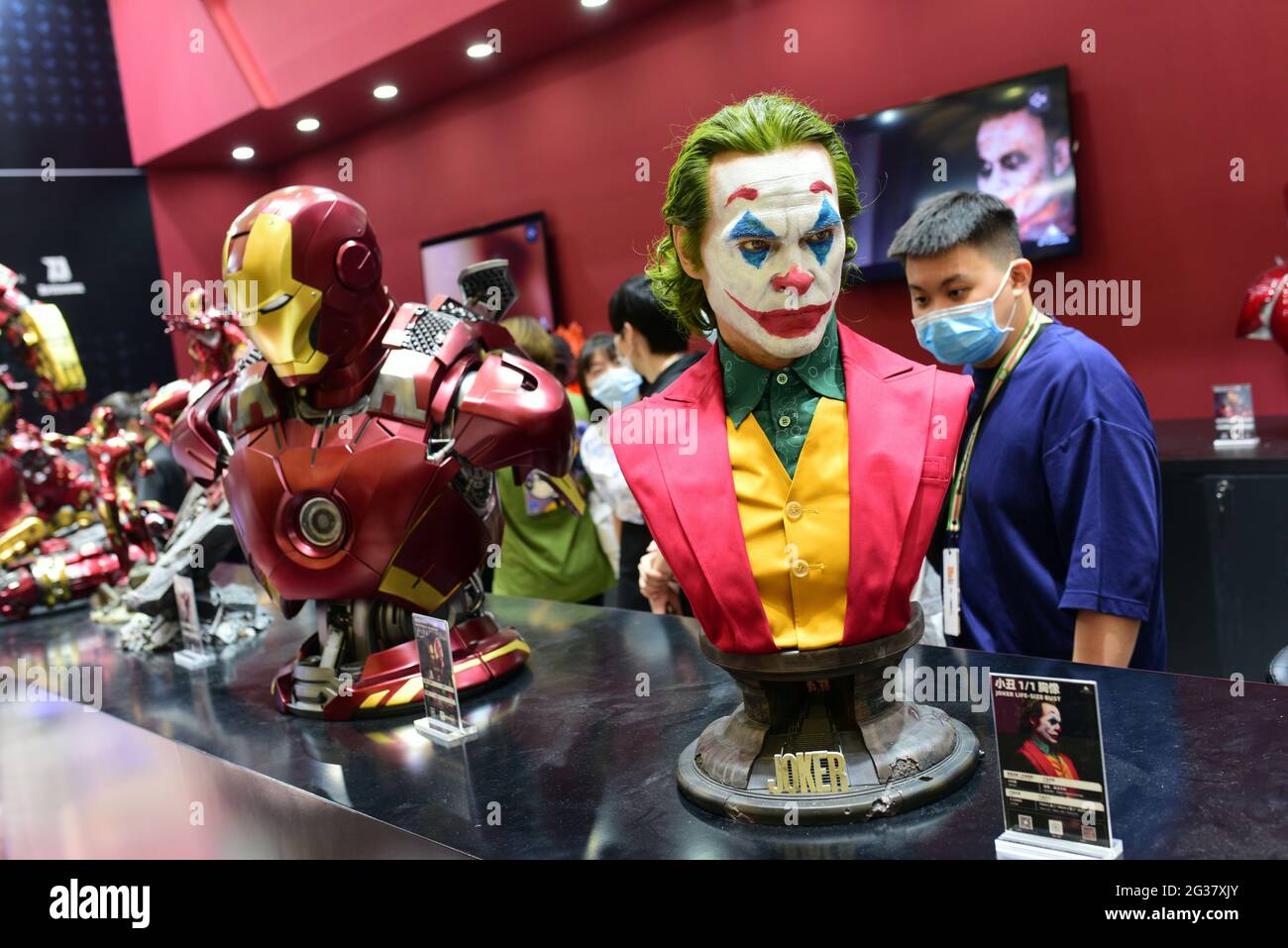SHANGHAI, CHINA - JUNE 14, 2021 - Wonder Festival 2021 Shanghai, a ...