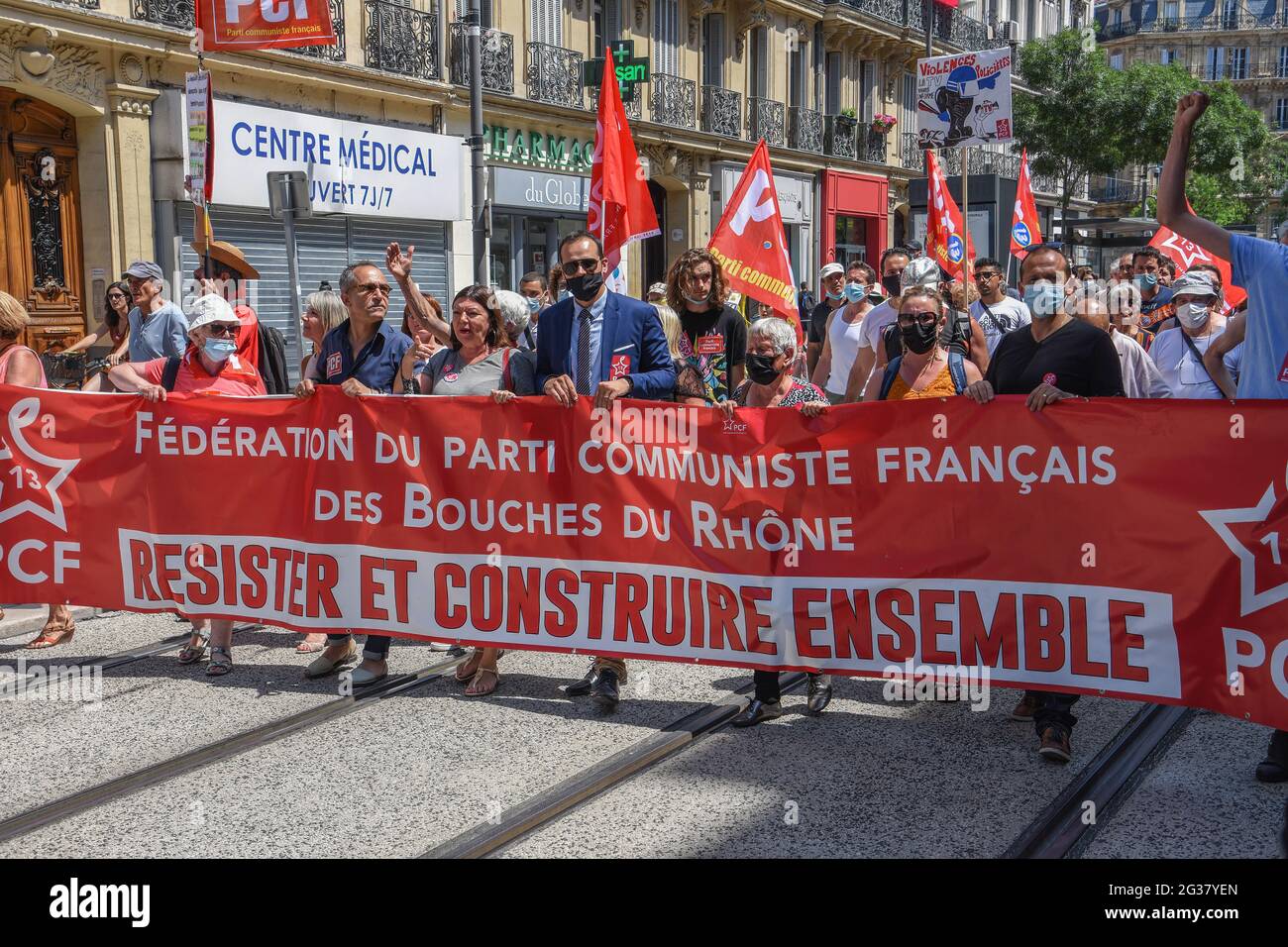 Communist party of usa march hi-res stock photography and images - Alamy