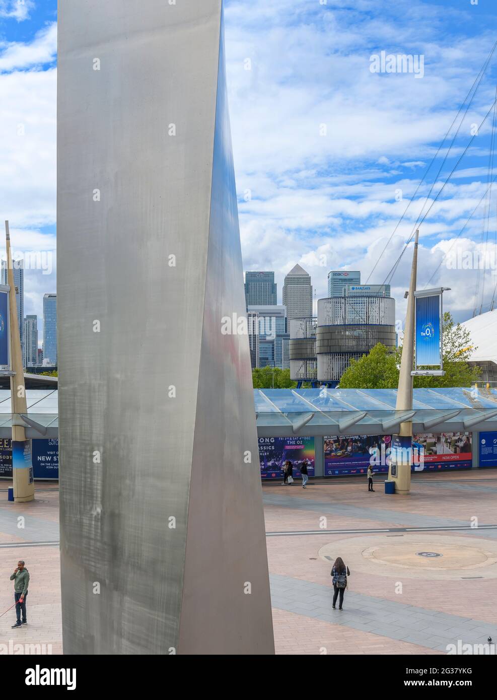 London O2 built as an exhibition space for the Millennium in London's ...