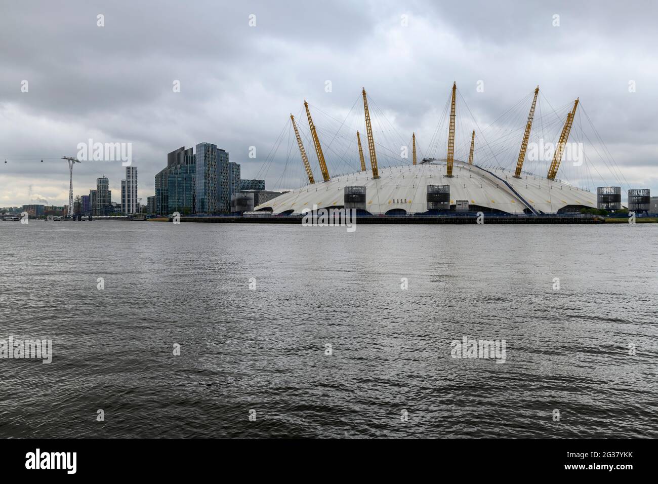 London O2 built as an exhibition space for the Millennium in London's ...