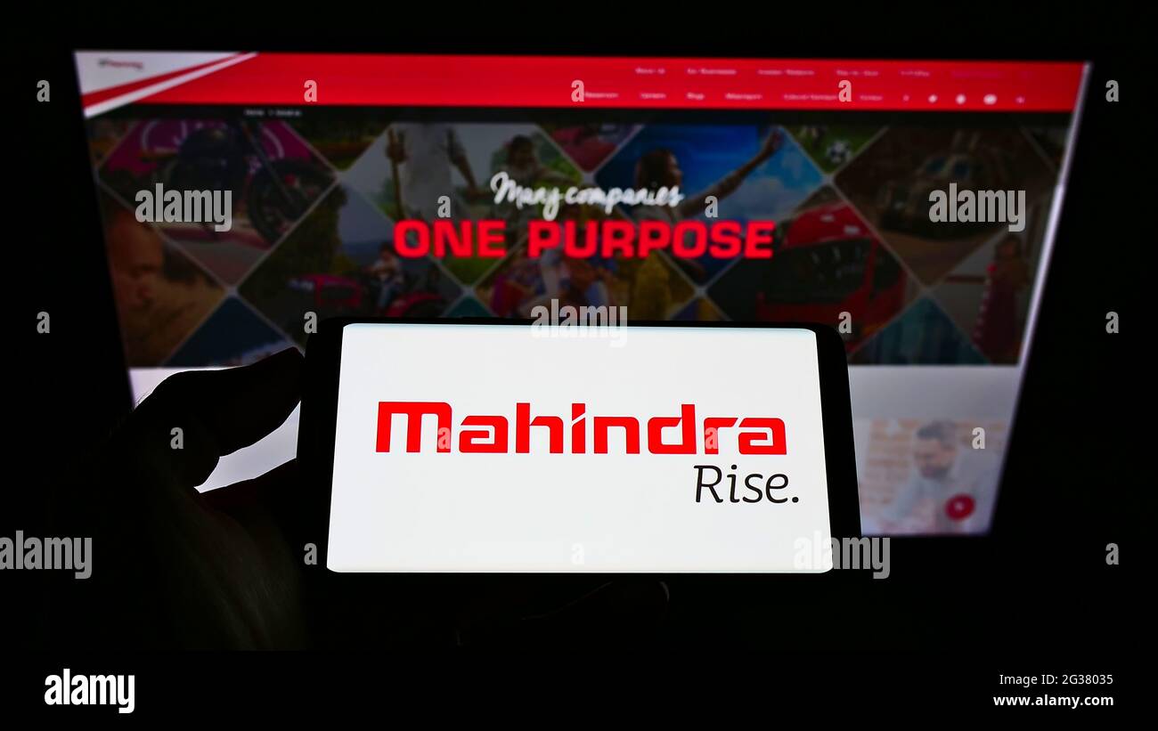 Mahindra logo hi-res stock photography and images - Alamy