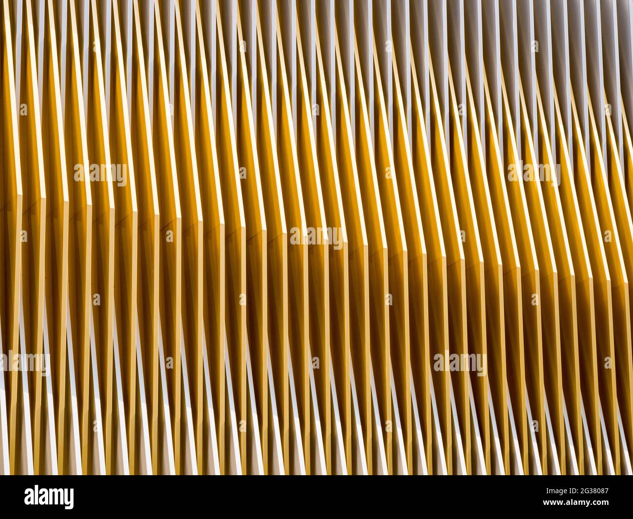 Details of a modern building with columns Stock Photo - Alamy