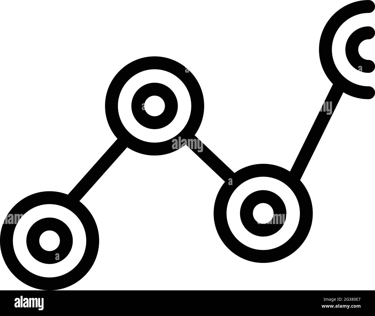 Website search engine icon. Outline Website search engine vector icon ...