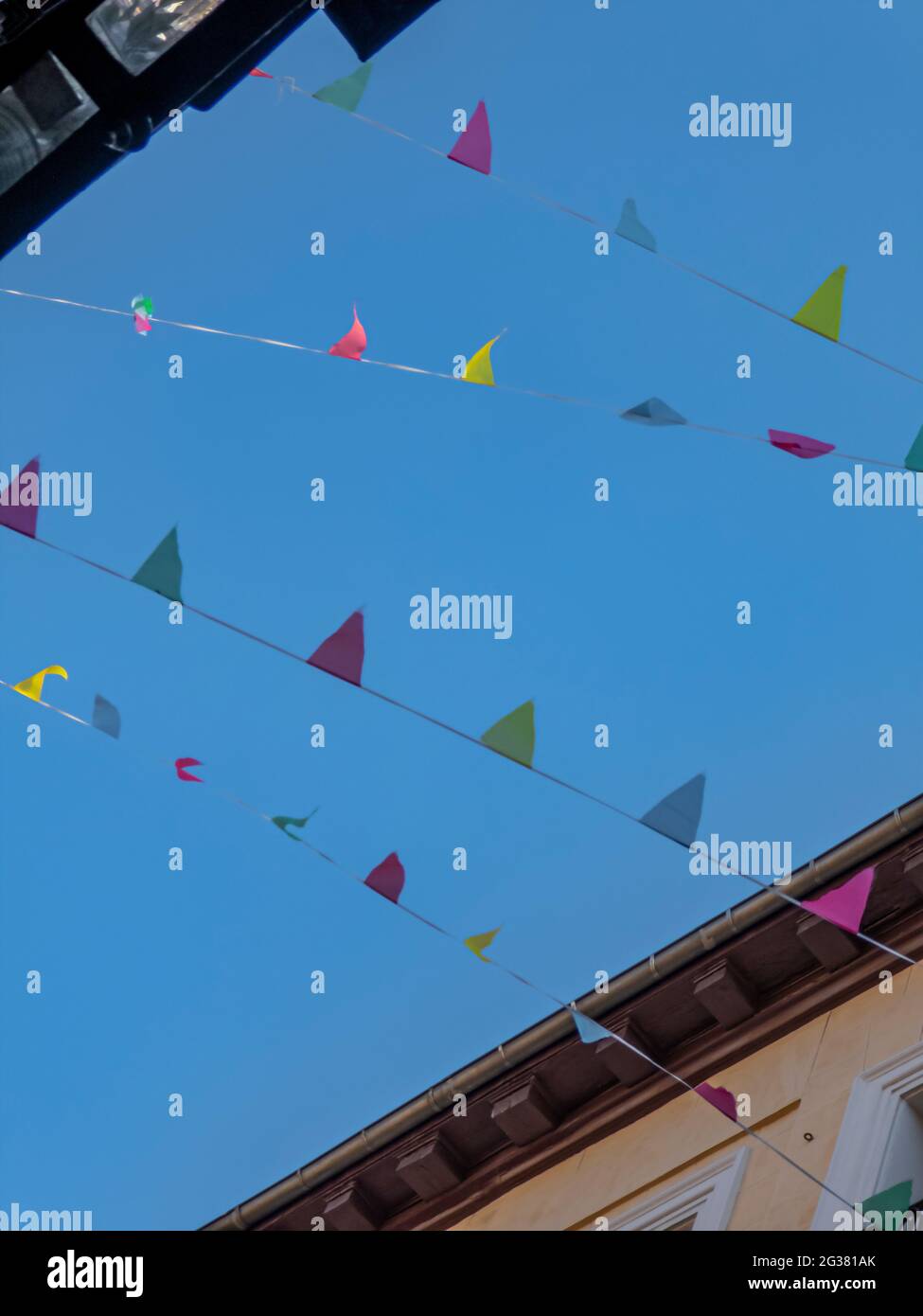 Pennant flag group hi-res stock photography and images - Alamy