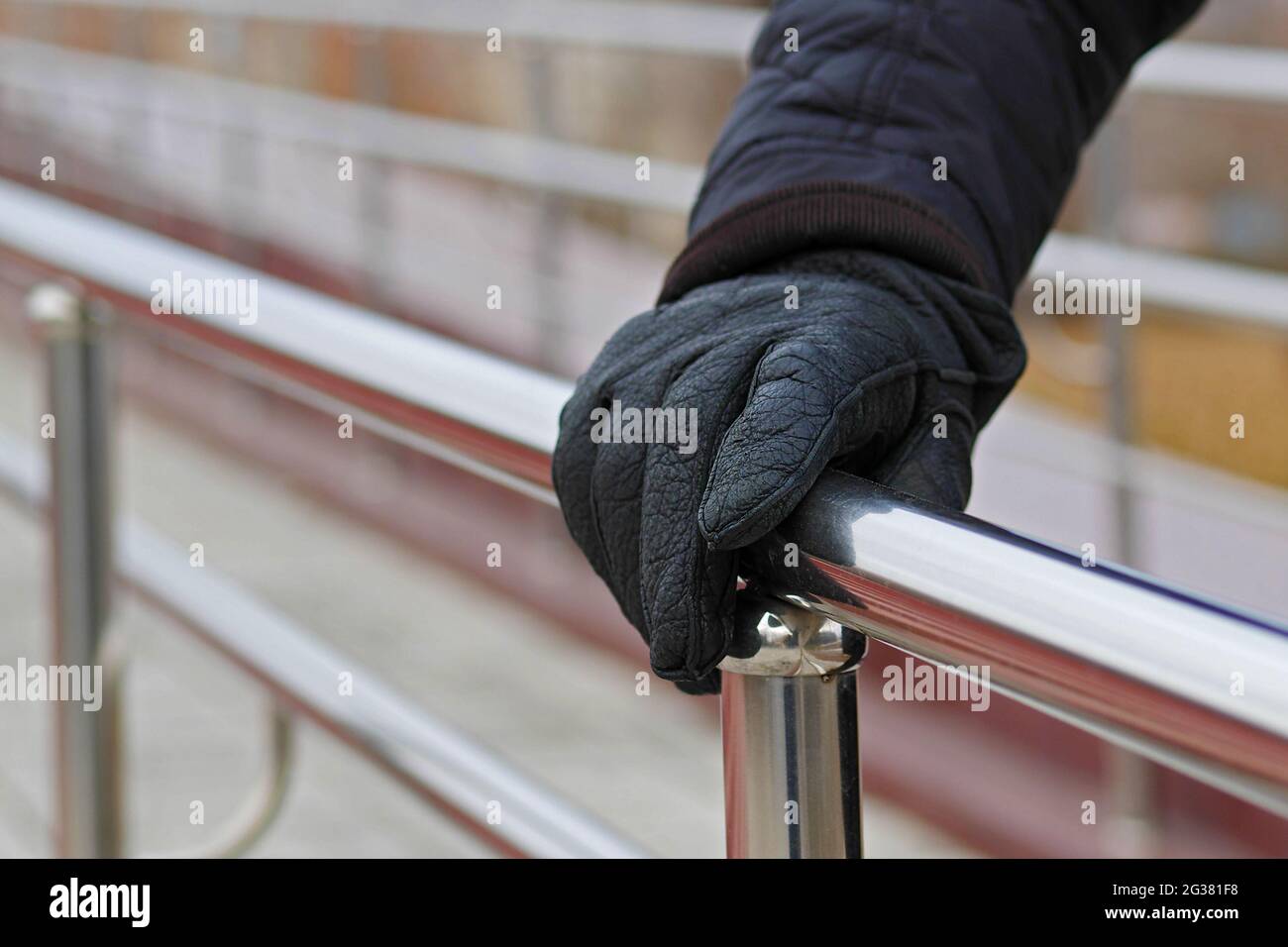Stainless steel hand rail hi-res stock photography and images - Alamy