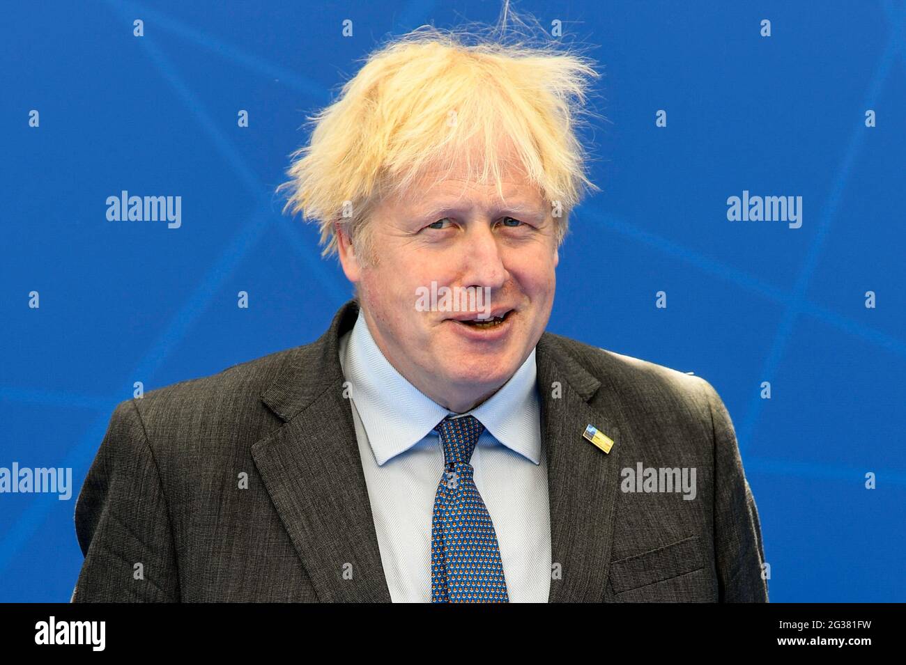 UK, United Kingdom – Prime Minister Boris Johnson during NATO SUMMIT ...