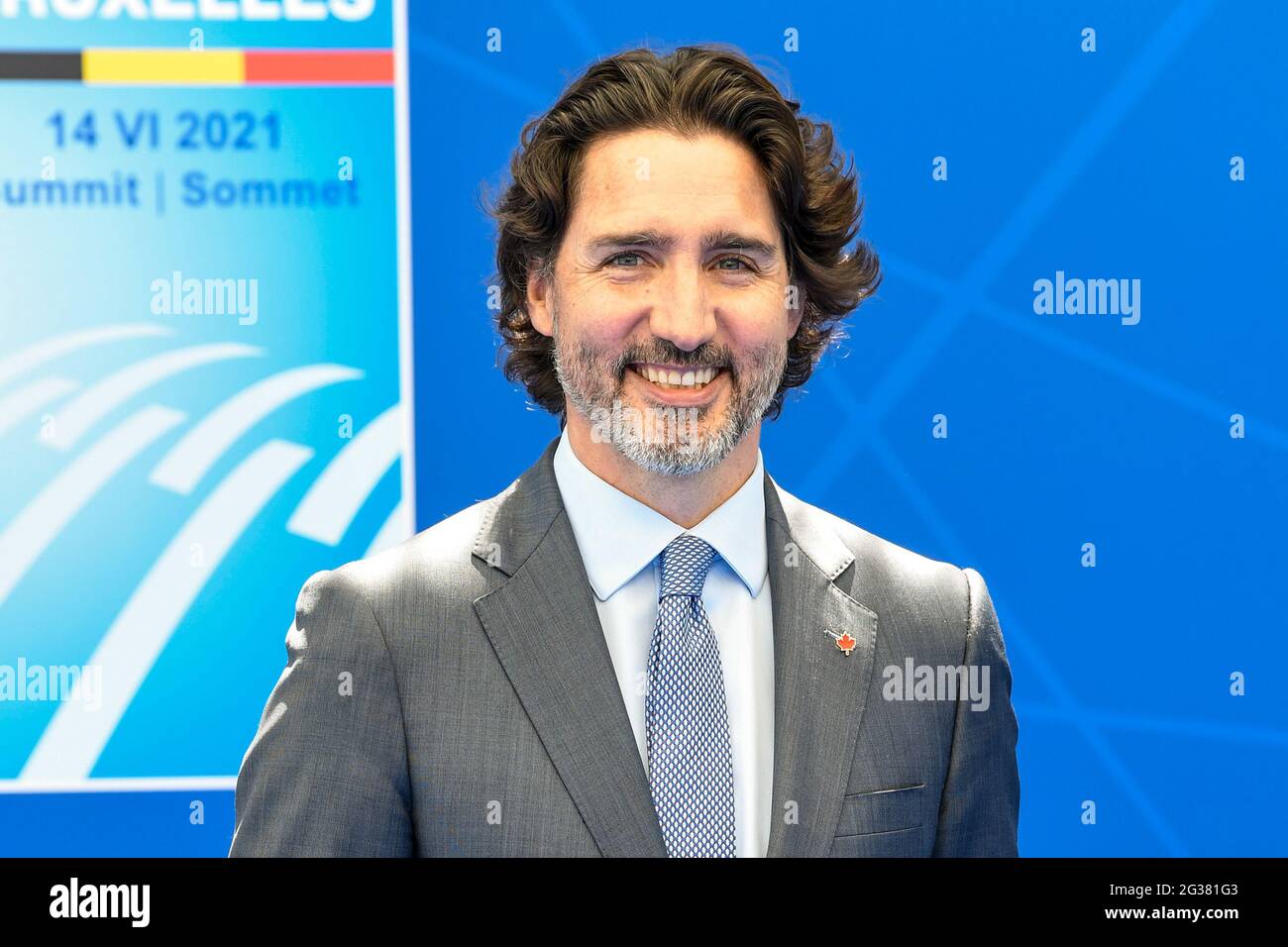 Canada – Prime Minister Justin Trudeau during NATO SUMMIT 2021 in ...