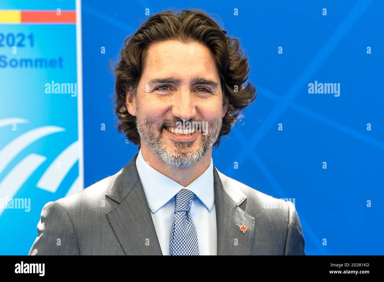 Canada – Prime Minister Justin Trudeau during NATO SUMMIT 2021 in ...