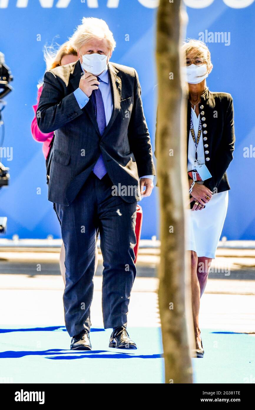 UK, United Kingdom – Prime Minister Boris Johnson during NATO SUMMIT ...
