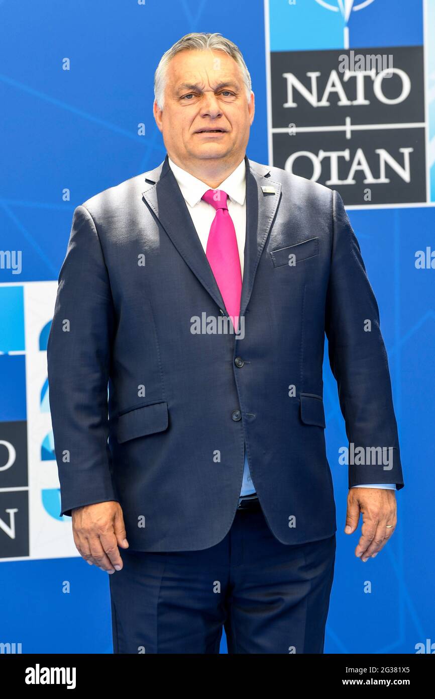 Hungary – Prime Minister Viktor Orban during NATO SUMMIT 2021 in ...