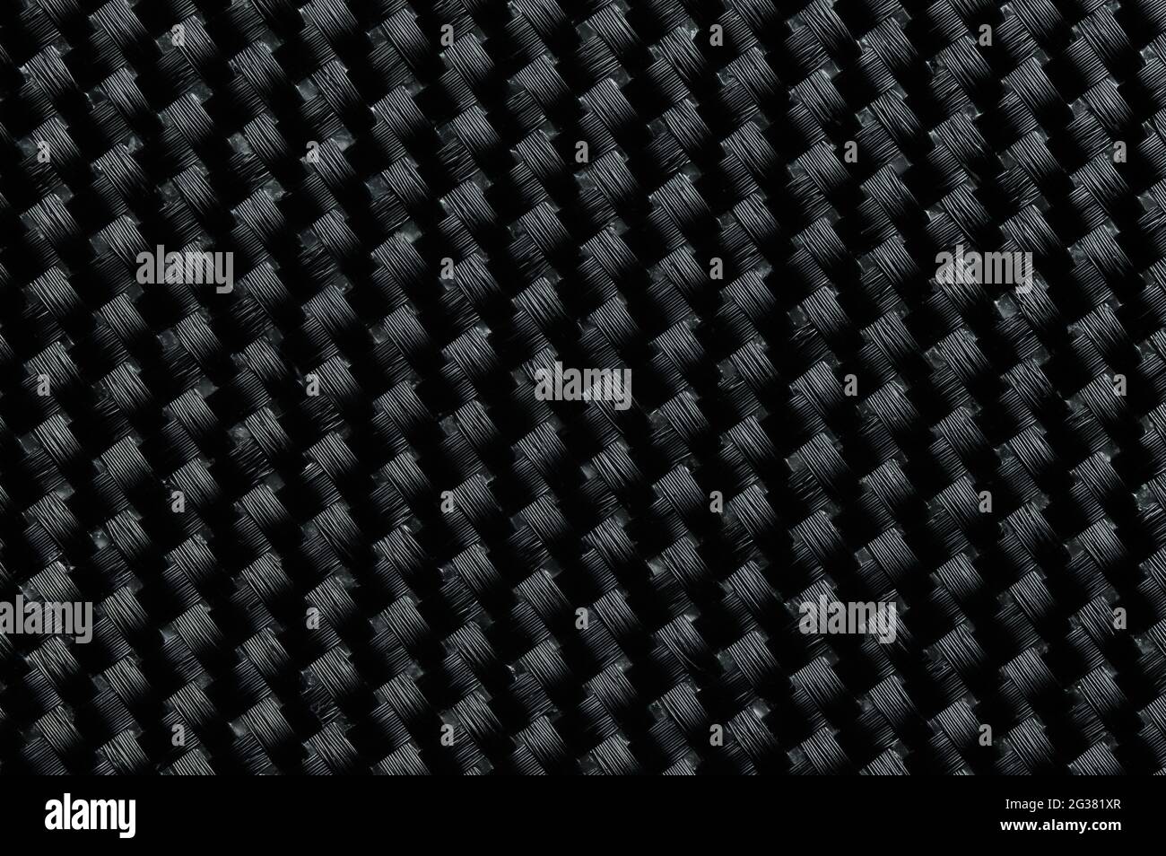 crumpled Grey, black Nylon background texture cloth detail close-up ...