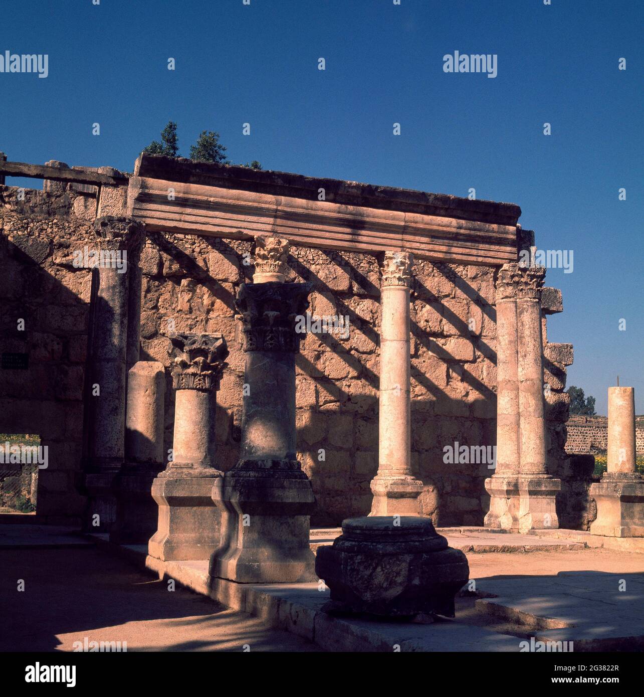 RUINAS DE LA SINAGOGA BLANCA CONSTRUIDA EN LOS SIGLOS III Y IV - FOTO ...