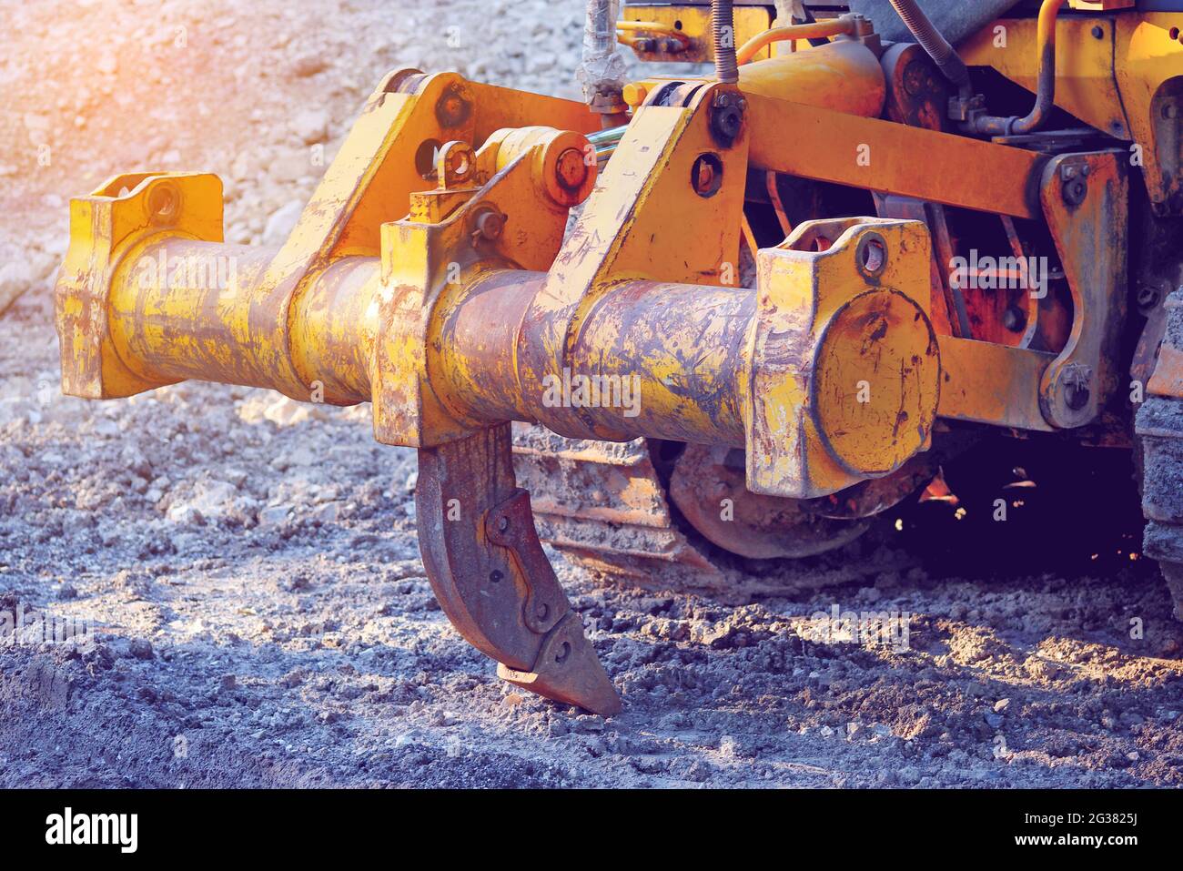 Bulldozer ripper hi-res stock photography and images - Alamy