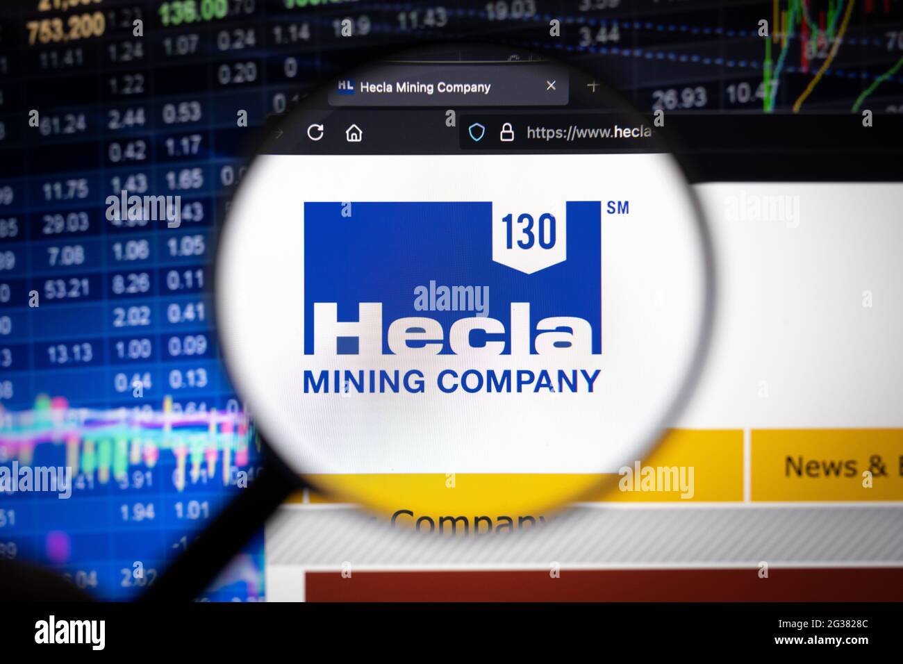 Hecla mining company hi-res stock photography and images - Alamy