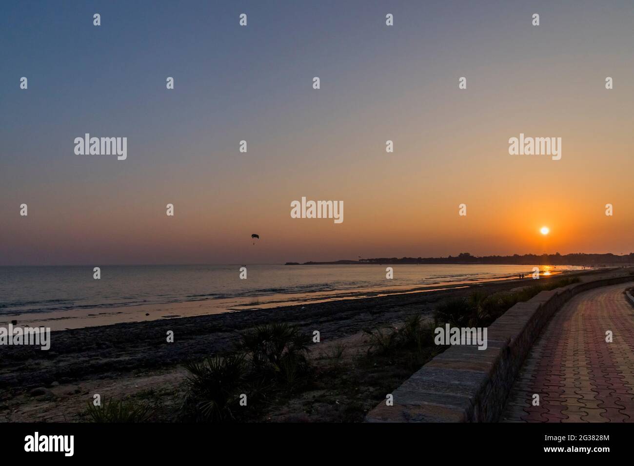 Various viewsof the Nagoa Beach, Diu Stock Photo - Alamy